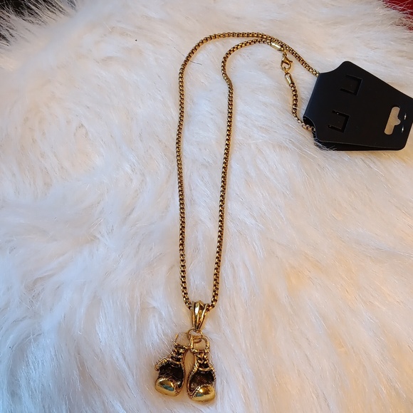 Accessories | Mens Double Boxing Glove Necklace | Poshmark
